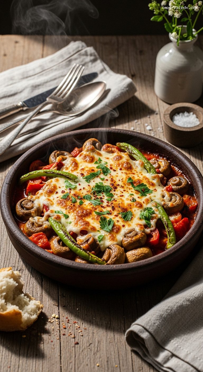 Turkish Mantar Güveç Sizzling Baked Mushroom Casserole – Imperial Recipes
