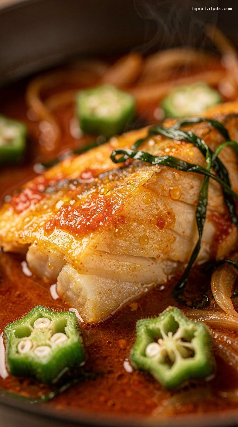 West African Fish Okra Stew With Palm Oil and Scotch Bonnet – Imperial ...