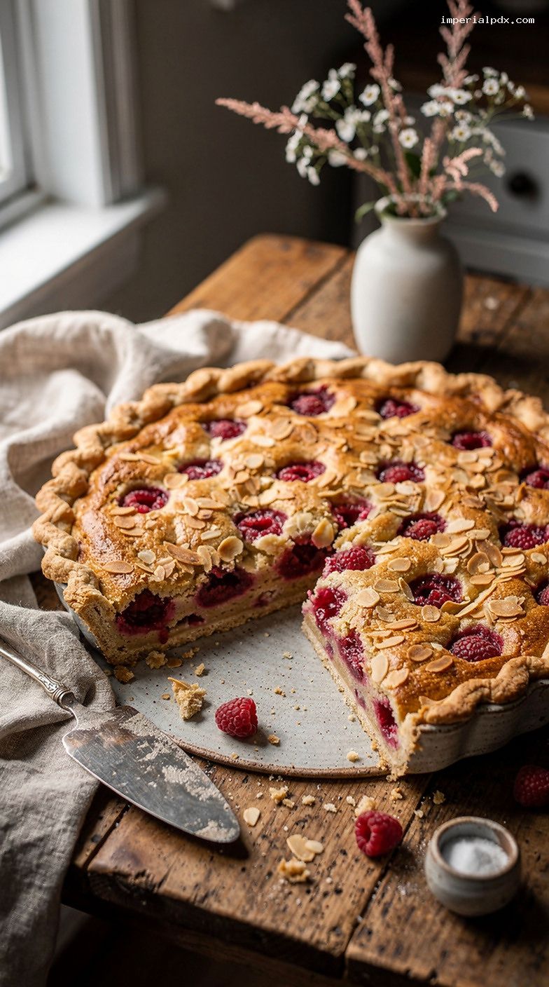 Almond Frangipane Raspberry Pie With Buttery Crust – Imperial Recipes