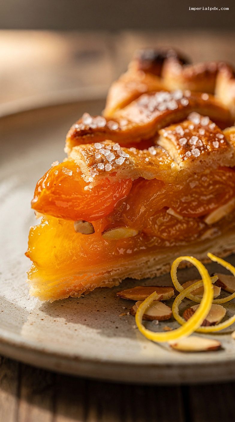 Apricot Almond Lattice Pie with Sweet-Tart Summer Filling – Imperial ...