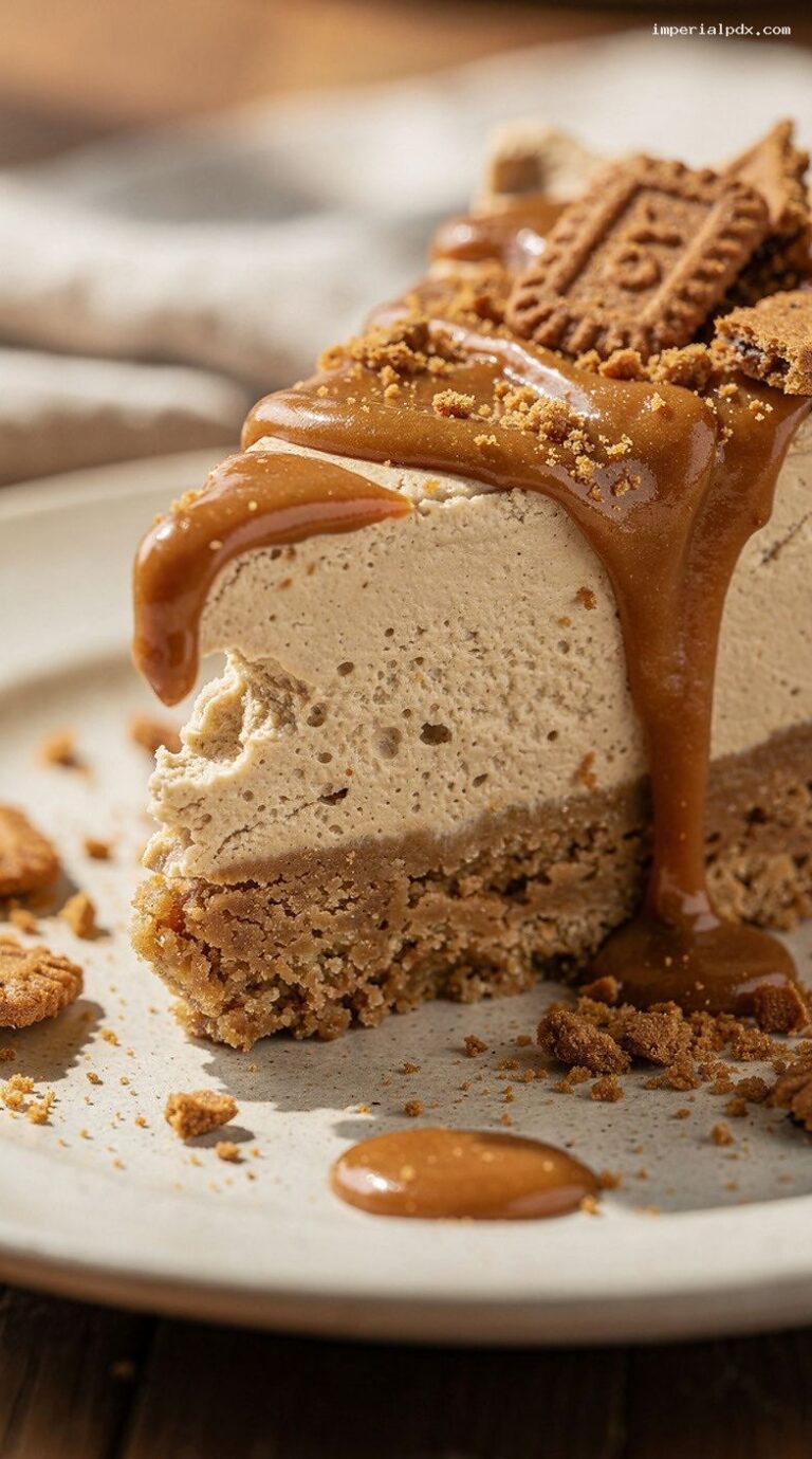 Biscoff Cookie Butter Pie with Whipped Cheesecake Filling – Imperial ...