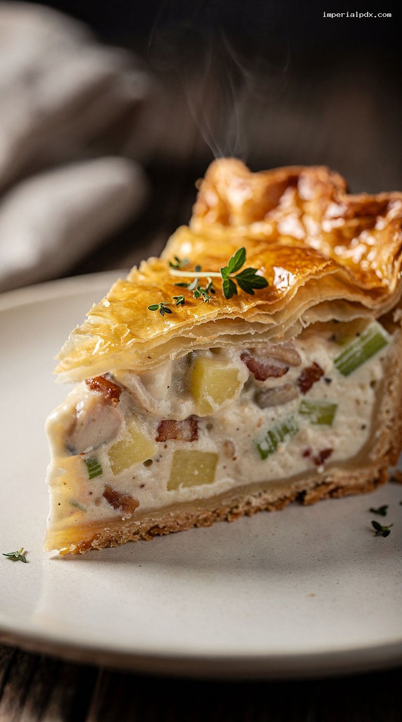 Clam Chowder Pie With Bacon, Potatoes, and Flaky Crust – Imperial Recipes