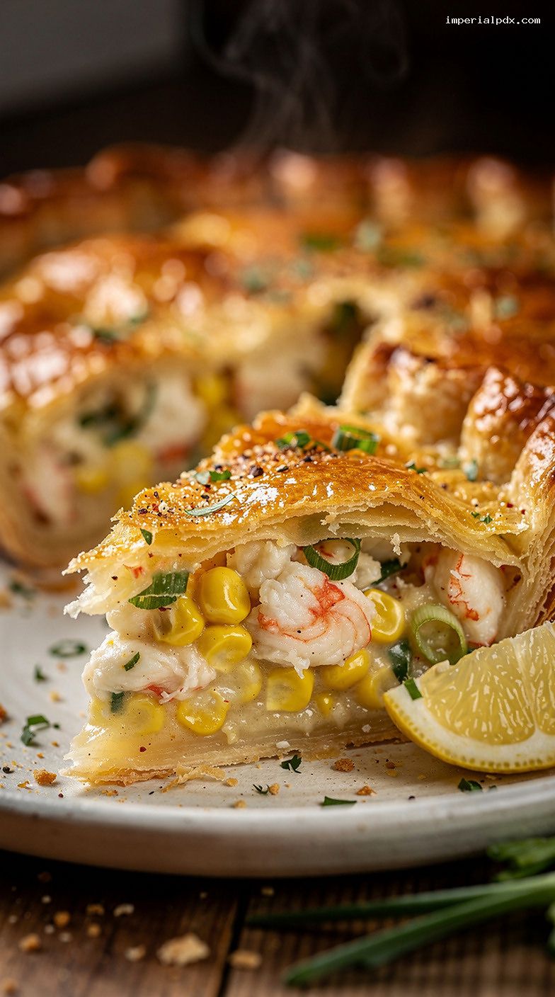 Old Bay Crab and Corn Pie with Scallions – Imperial Recipes