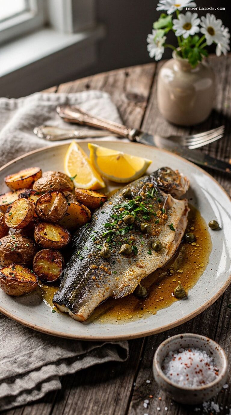 Pan-Seared Trout With Brown Butter and Lemon – Imperial Recipes