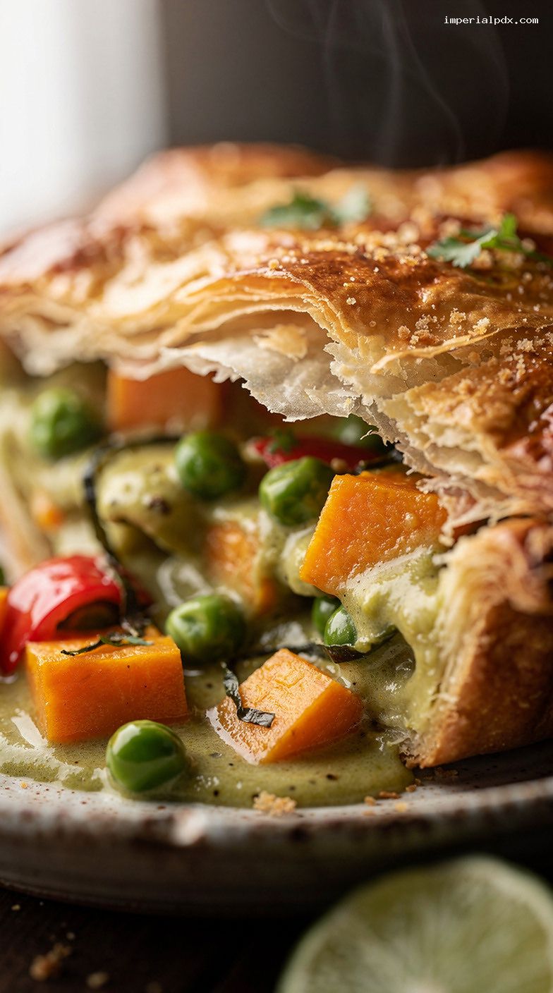 Thai Green Curry Vegetable Pie With Puff Pastry – Imperial Recipes