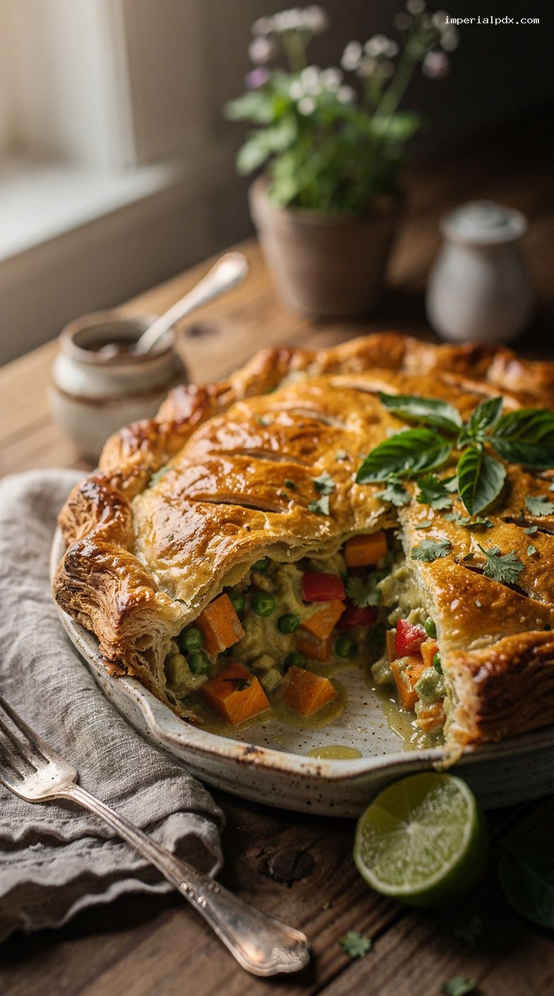 Thai Green Curry Vegetable Pie With Puff Pastry – Imperial Recipes