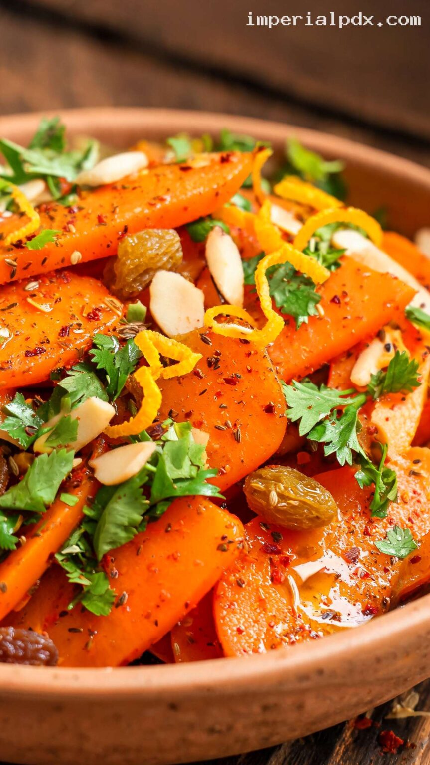 Moroccan Carrot Salad With Cumin and Orange – Imperial Recipes
