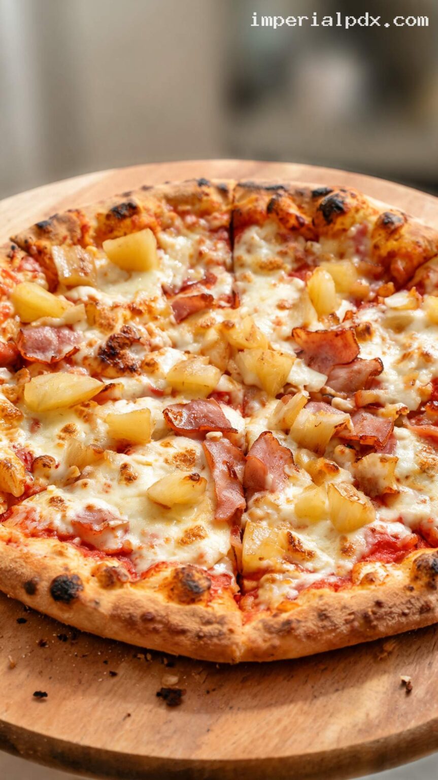 Hawaiian Pizza With Pineapple and Ham – Imperial Recipes